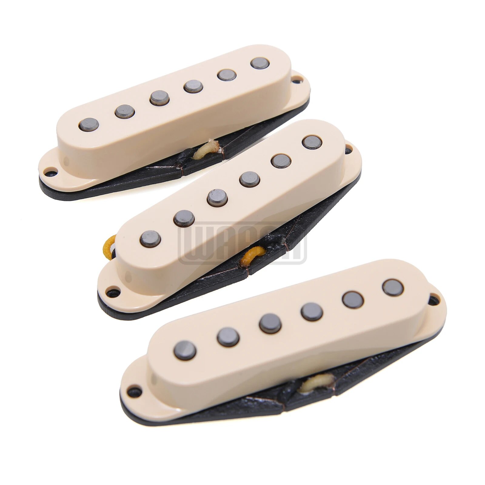 Звукосниматели Alnico 3 для гитары ST, Yellow cover