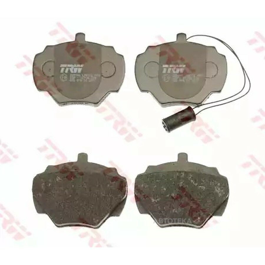 Колодки тормозные LAND ROVER DISCOVERY/RANGE ROVER 81- задн. TRW GDB976
