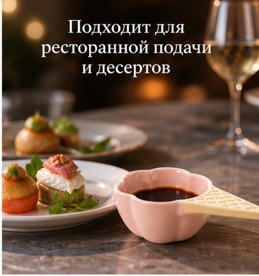 Керамическая Чашка Для Соусов И Приправ Розового Цвета Размер 16 80X9 70X5 00Cm