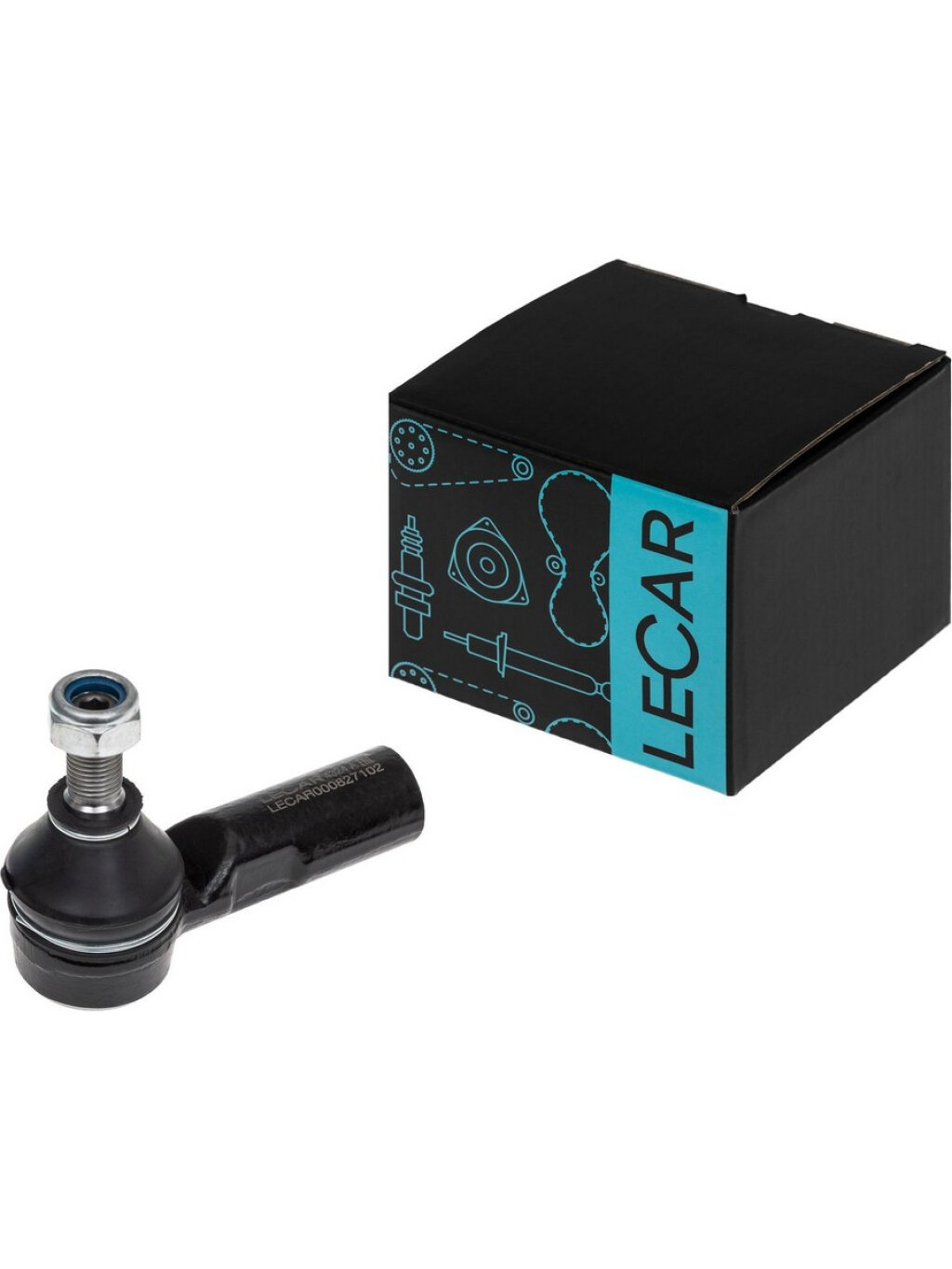 Наконечник рулевой тяги левый/правый LECAR LECAR000827102