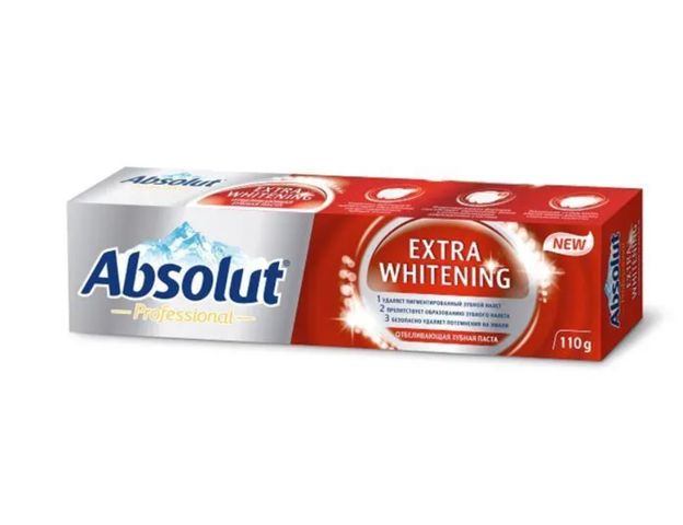 Весна Absolut PRO Extra Whitening Зубная паста Профилактическая антибактериальная, 110г
