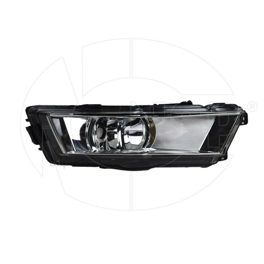 NSP NSP085JA941702 Фара противотуманная правая SKODA Rapid (13-16) (хром)