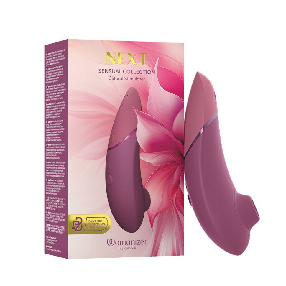 Бесконтактный клиторальный стимулятор Womanizer Next темно-розовый
