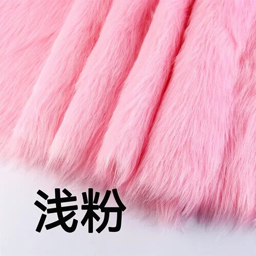 Искусственный мех лисы Light pink
