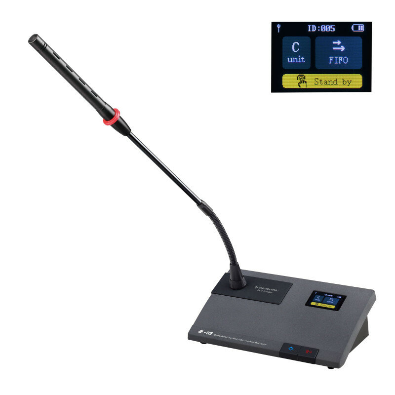 Микрофонный пульт председателя CleverMic DCS-E2402C (беспроводной)