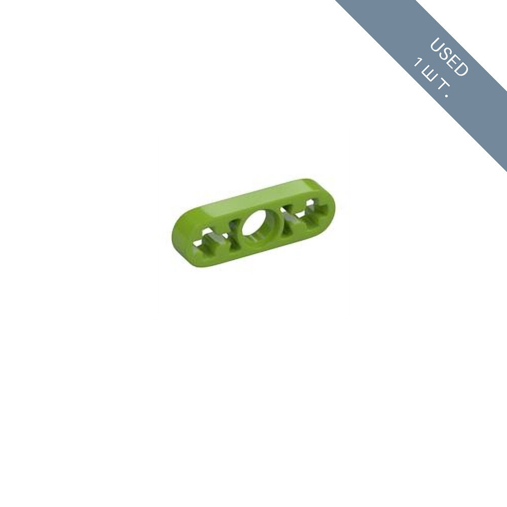 Деталь конструктора LEGO 6632 · Lime · 1 шт.