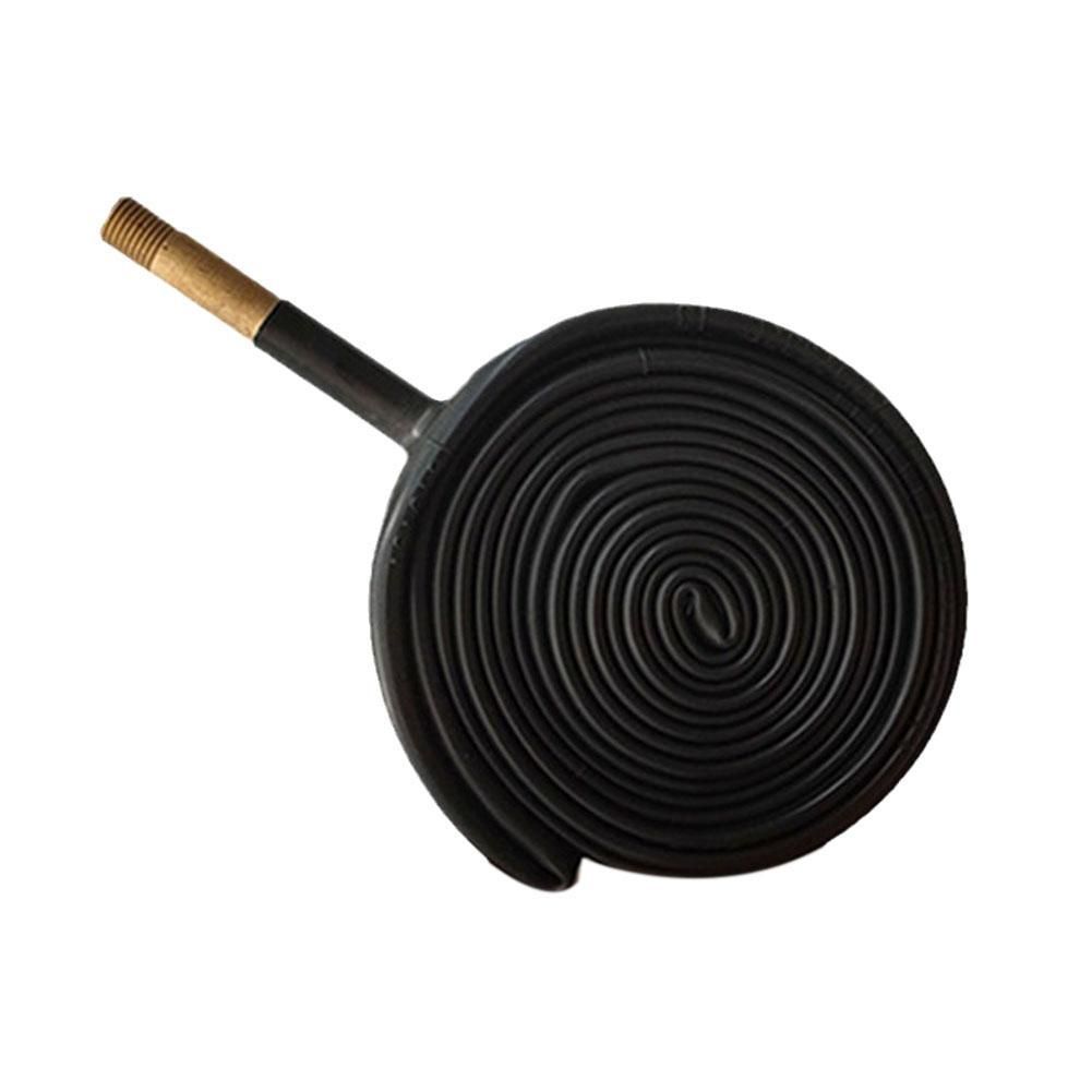 Велокамера 700x35C/38C/40C/43C, резиновая, американский золотник 48 мм, 1 шт
