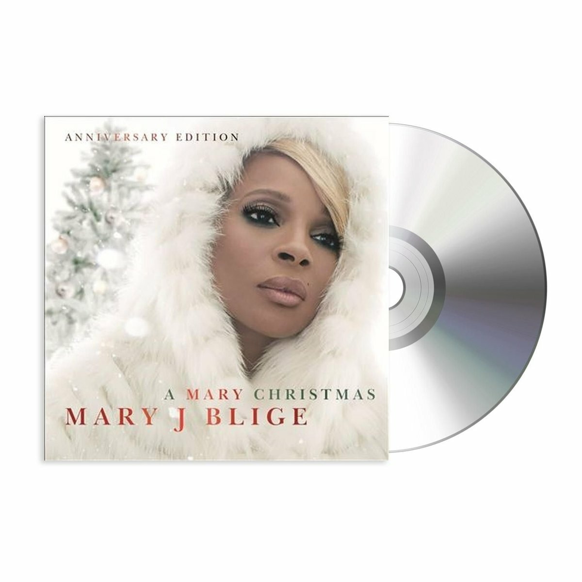 Музыка CD Mary J. Blige - A Mary Christmas (Anniversary Edition) / 2023, 1CD