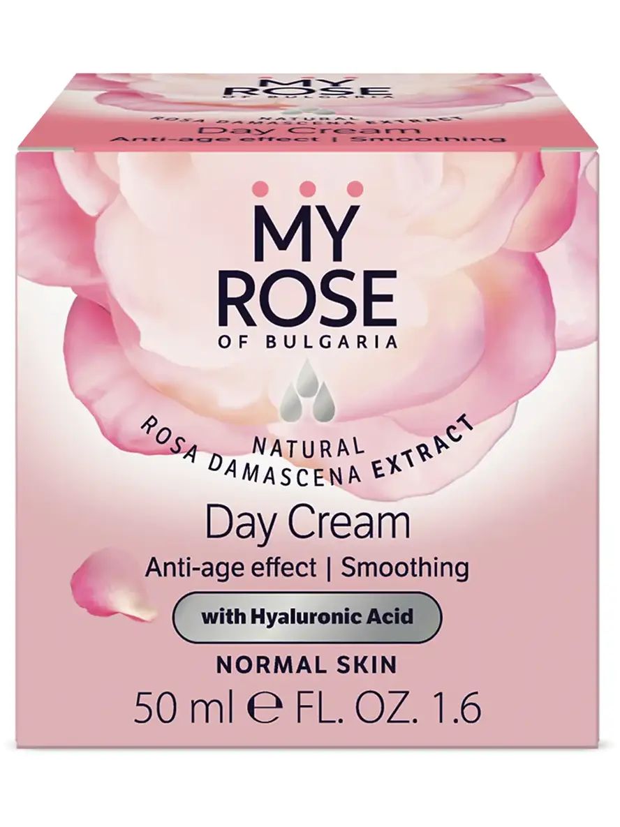 My Rose of Bulgaria Крем для лица дневной против морщин Anti-Wrinkle Day Cream, 50 мл