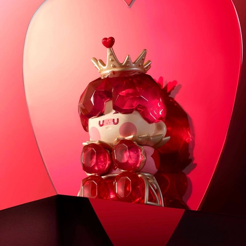 Pop Mart PINO JELLY 7-й месяц Королева Слепой ящик фигурка коллекционная