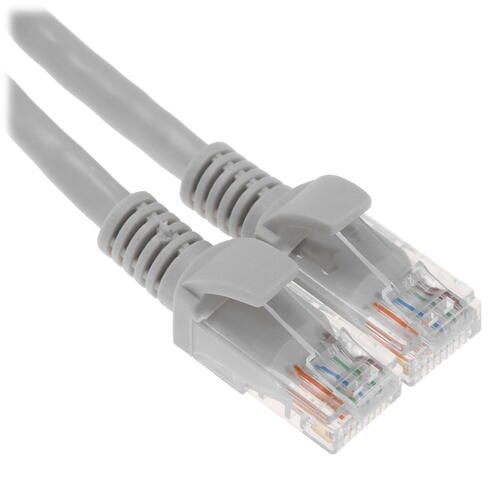 DEXP Кабель для компьютерной периферии RJ-45/RJ-45, 3 м, серый