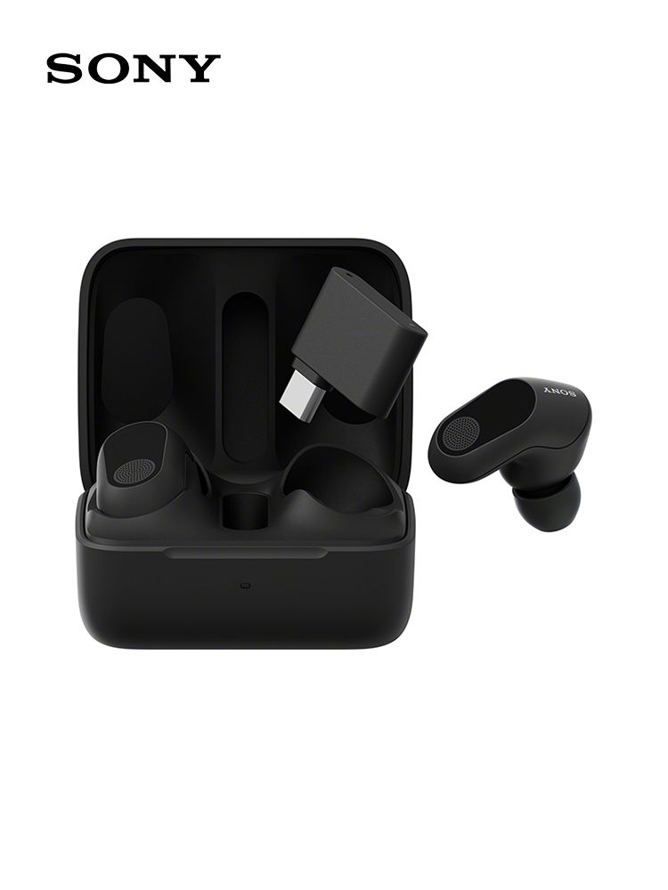 Sony Наушники беспроводные с микрофоном Sony INZONE Buds, Радиоканал, USB Type-C, черный
