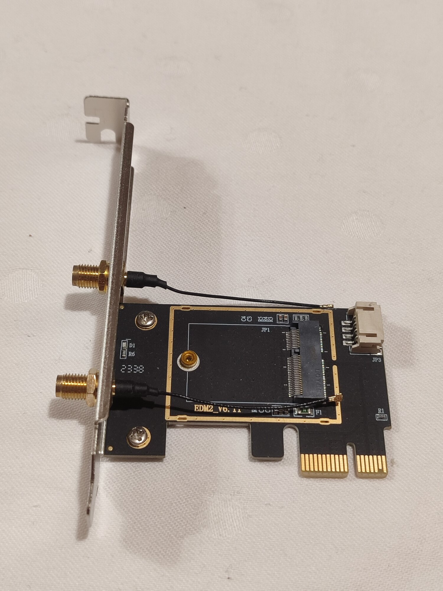 M2 Key-E PCI-e x1x + 2 антенны