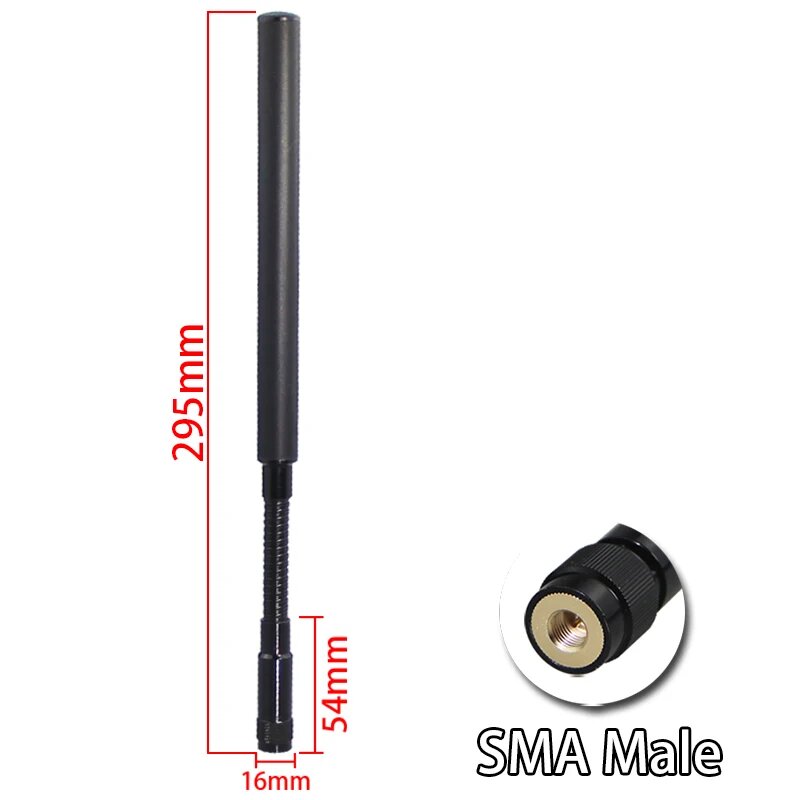 Антенна LoRa 433 МГц, 295 мм, SMA Male, 400-450MHZ