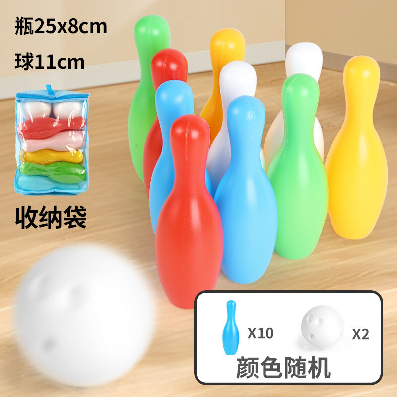 Детские развивающие игрушки для боулинга можно использовать как в помещении, так и в помещении Большой размер: 10