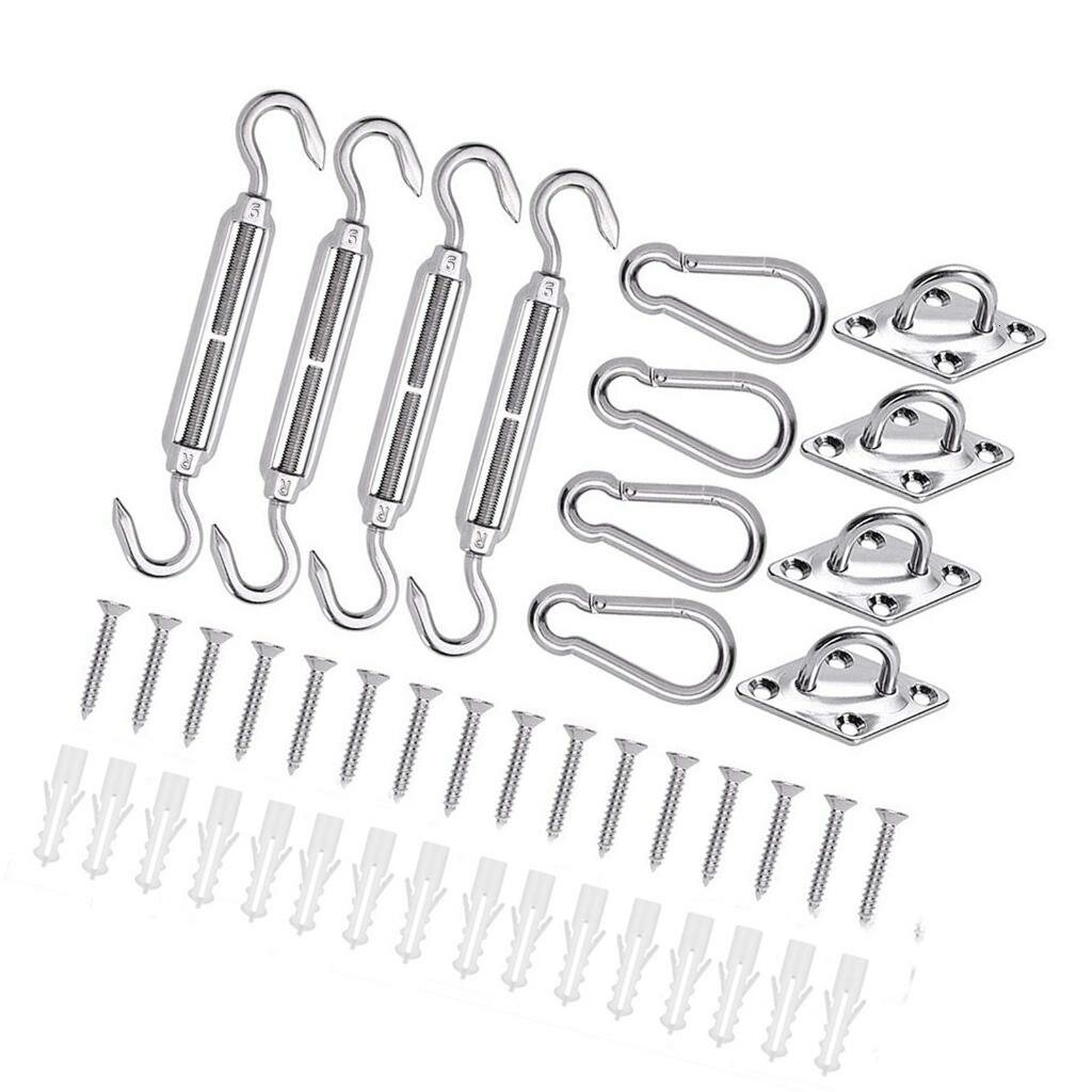 Комплект креплений для теневых навесов 44 шт, 6mm