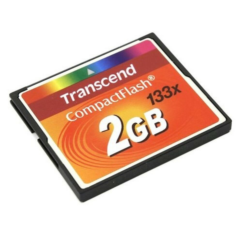 Карта памяти Transcend TS2GCF133 133x CompactFlash Card 2 ГБ