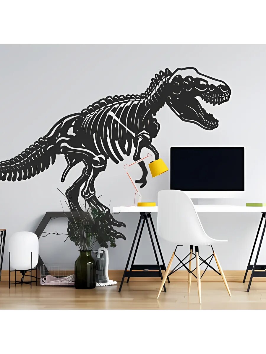 Наклейка Скелет динозавра allstick арт. W_43-626