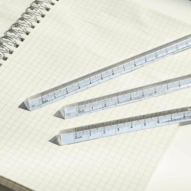 15cm / 20cm Треугольник для студентов Прозрачная линейка
