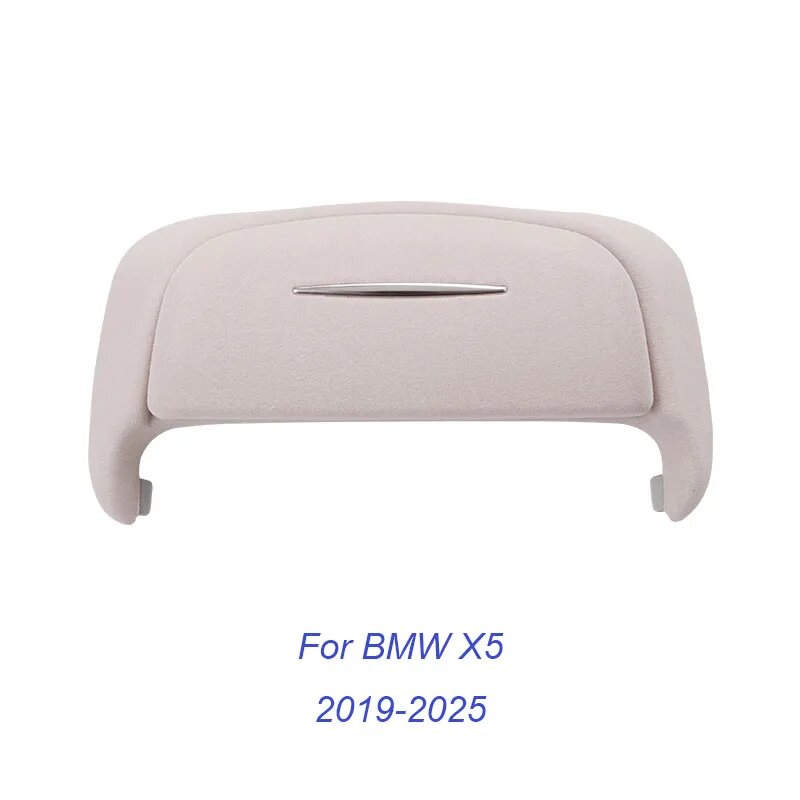 Для BMW 3, 5 серии G60 G30, X1 U11, iX3, X3 G01, X4 G02, X5, X6, X7 G05 G06 G07 2018-2025: Чехол-футляр для солнцезащитных очков из замши, органайзер для хранения