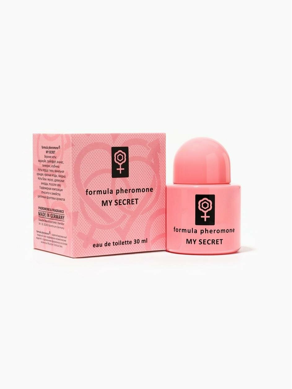 Туалетная вода женская с феромонами Formula Pheromone My Secret, 30 мл