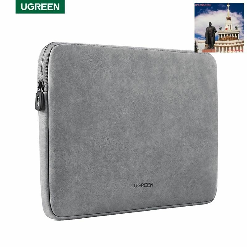 Чехол для ноутбука UGREEN LP187 (80519) Portable Laptop Sleeve Case 16'. Цвет: серый-