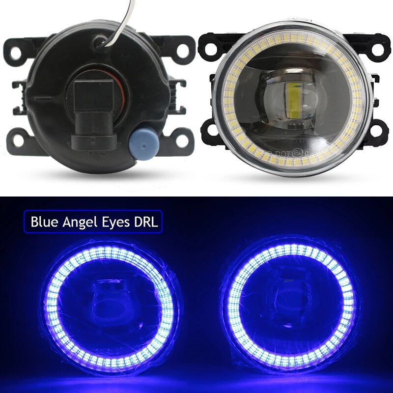 Обновление светодиодных противотуманных фар DRL для Honda N Box Custom G 2012 2013 EF09-Blue DRL