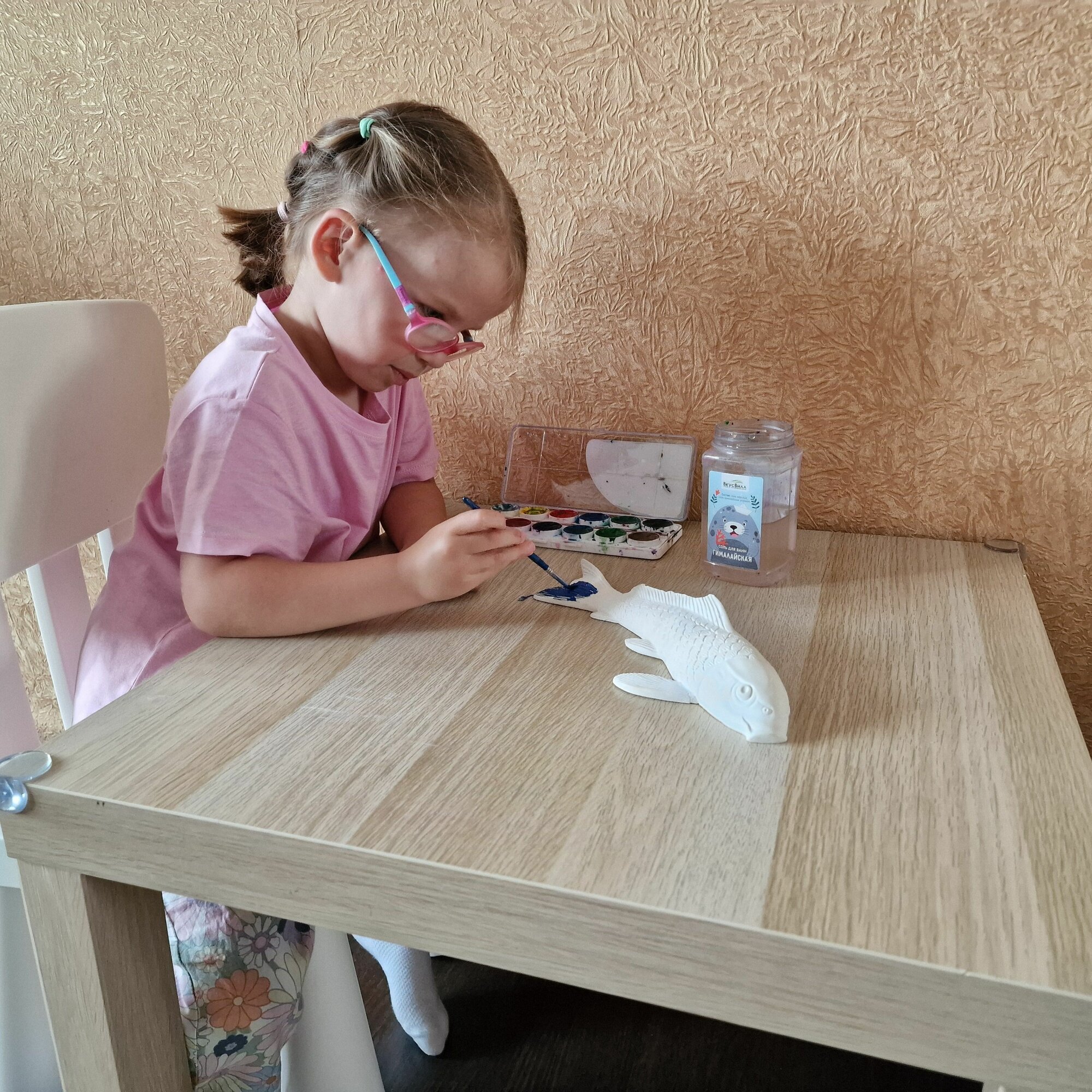 Фигурка из гипса для раскрашивания Рыбка огромная