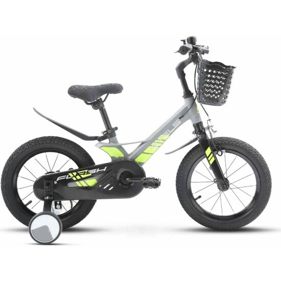 Stels Детский велосипед 14" Flash KB Z010 Серый 2024 (М)