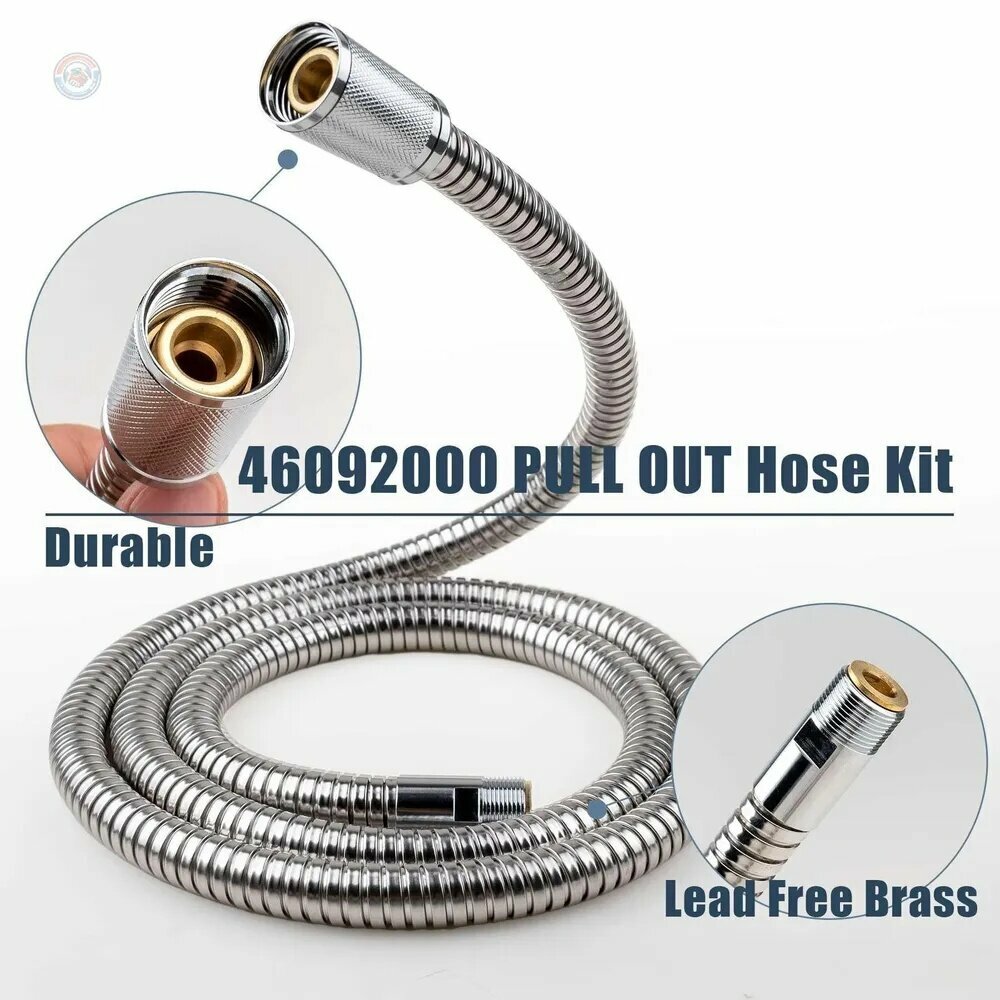 Гибкий шланг для смесителя, подводка для кухни и ванной, универсальное подключение, устойчивый к перегибам, быстрая установка