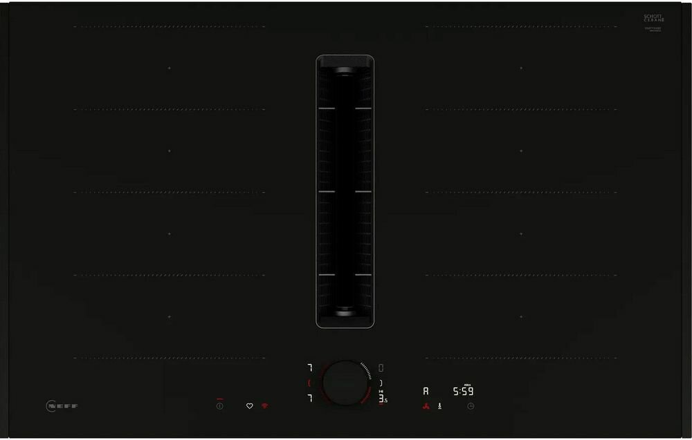 Варочная панель индукционная Neff V68YYX4B0, черный