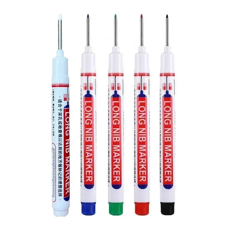 Маркеры Long Nib Kissbuty, 5 цветов, набор