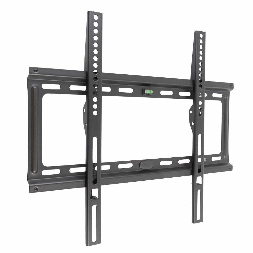 Kromax Крепеж IDEAL - 3 black, Кр. стал. наст. для TV 22" - 65", max 50 кг, 0 ст св, от ст. 23 мм, max VESA 400x400 мм.