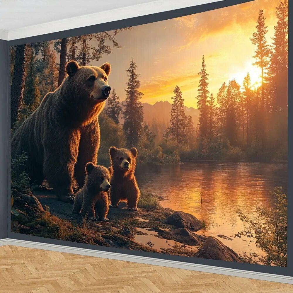 Гобелен, 150х100 см, 1 модулей,