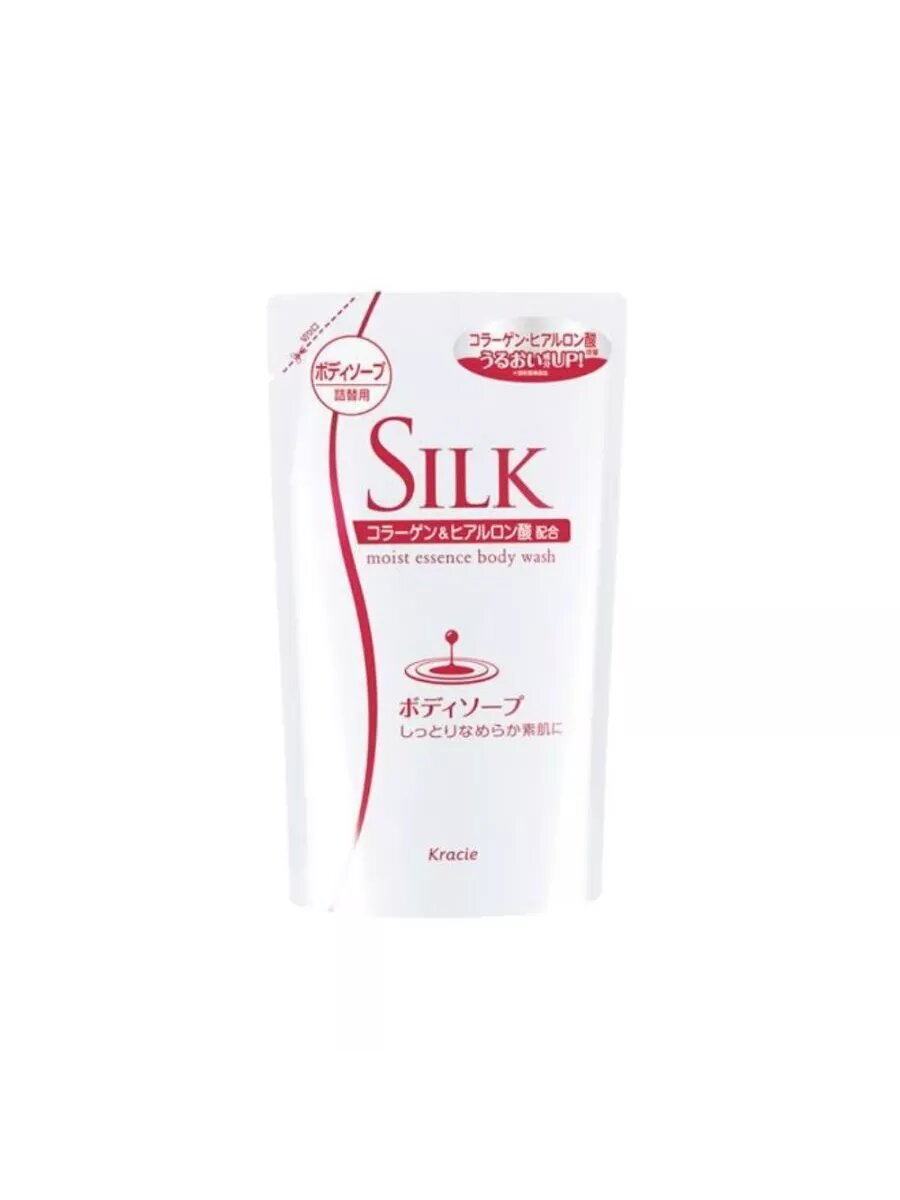 Гель для душа KRACIE SILK увлажняющий с природным коллагеном и протеинами шелка, 350 мл, см. уп