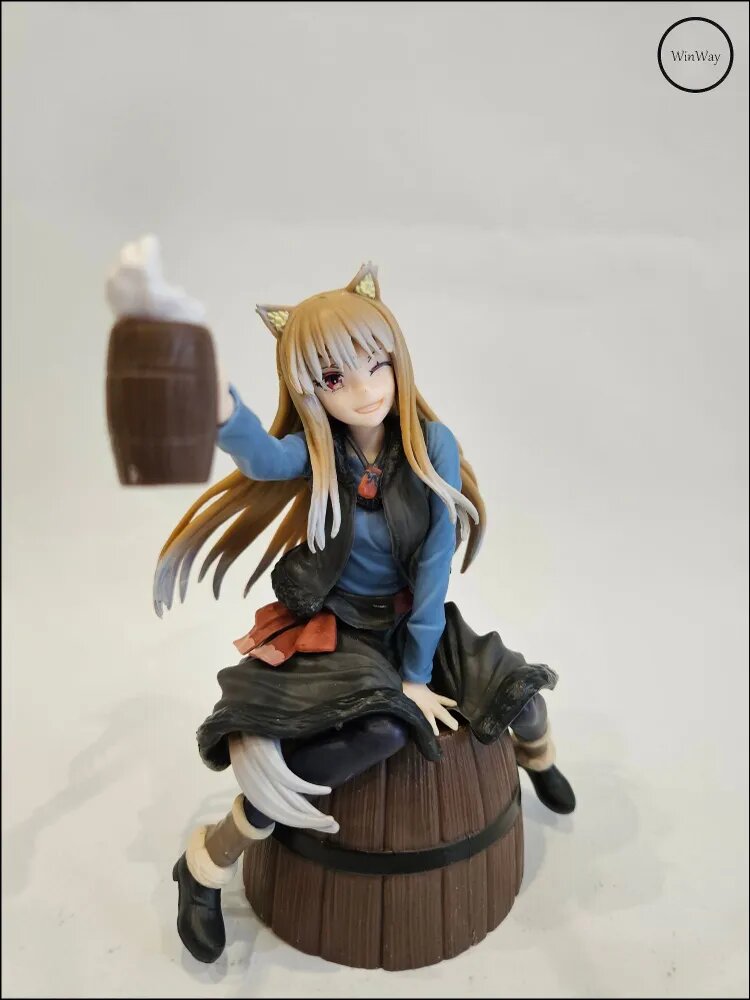 Фигурка Spice and Wolf Holo 15см аниме фигурка Волчица и пряности Холо коллекционная модель для любителей аниме — фото 1