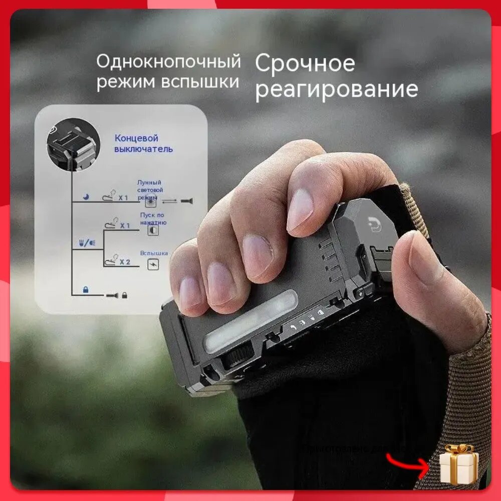 WUBEN X4 1500 люменов Ручной фонарь Быстрая доставка 48 часов — фото 1