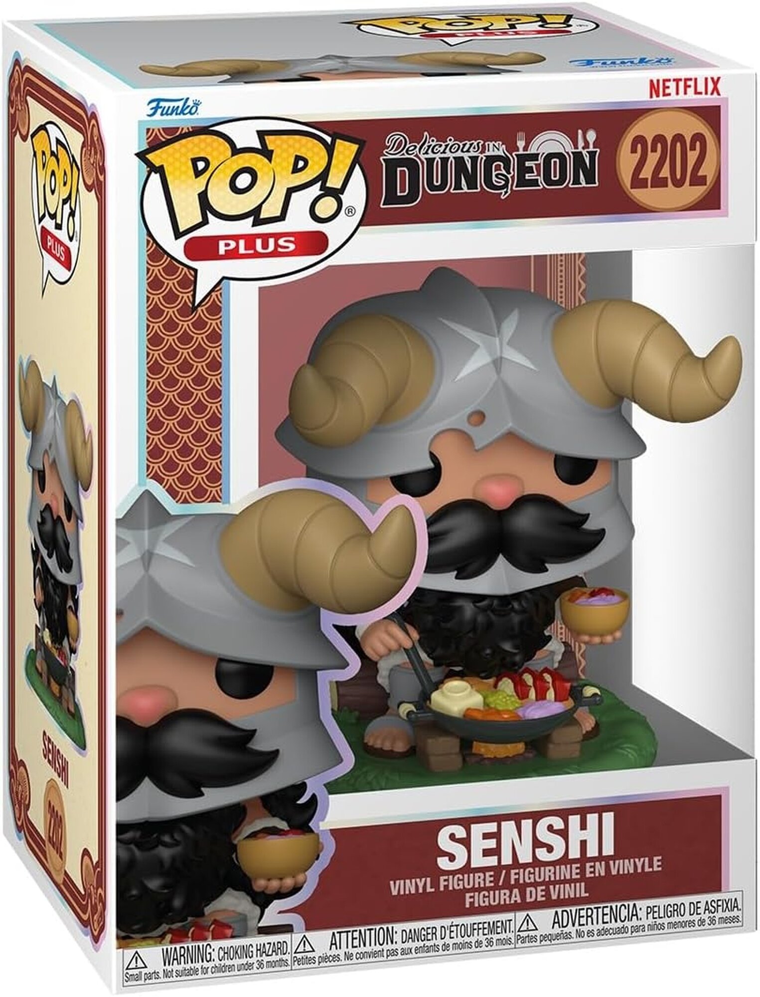 Фигурки Funko Pop Plus Delicious in Dungeon - Коллекционная фигурка Senshi - Фанко 2202