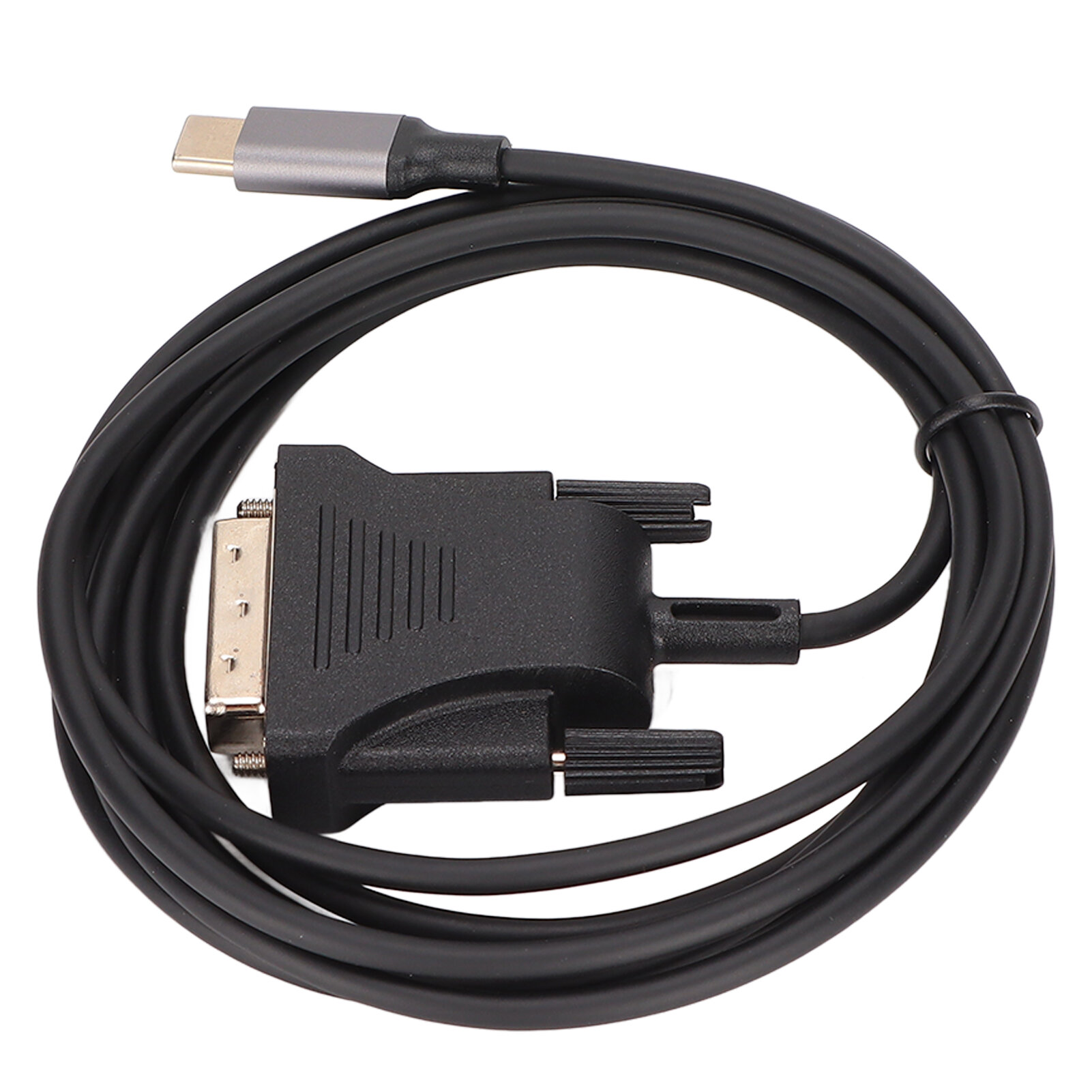 Кабель USB C 3.1 — DVI 190 см/74,8 дюйма, прозрачный, надежный, адаптер для MacBook, телевизора, смартфона.