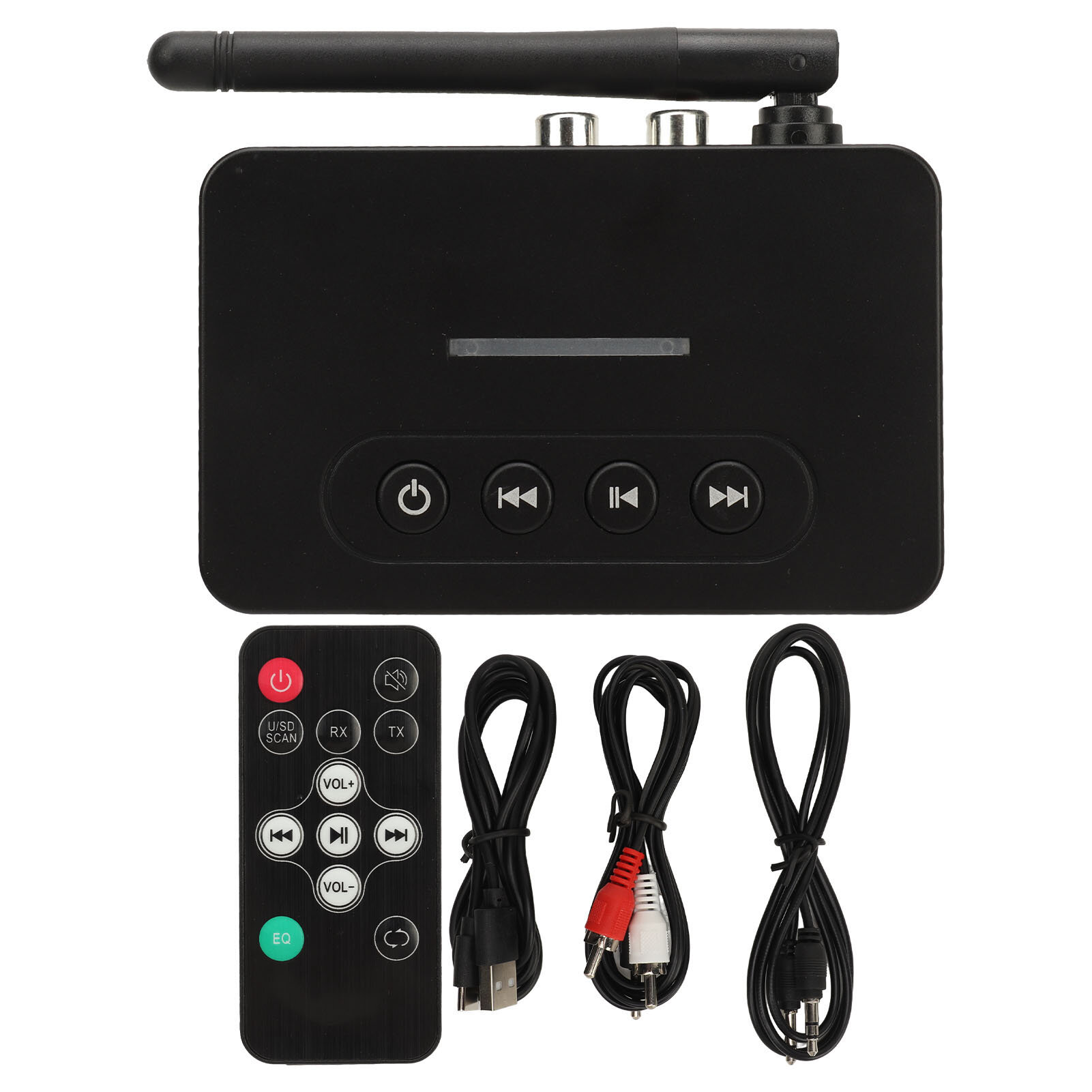 Передатчик и приемник звука Bluetooth 5.1, беспроводной звуковой адаптер 2 в 1 для мобильных телефонов, планшетов, телевизоров, игровых консолей