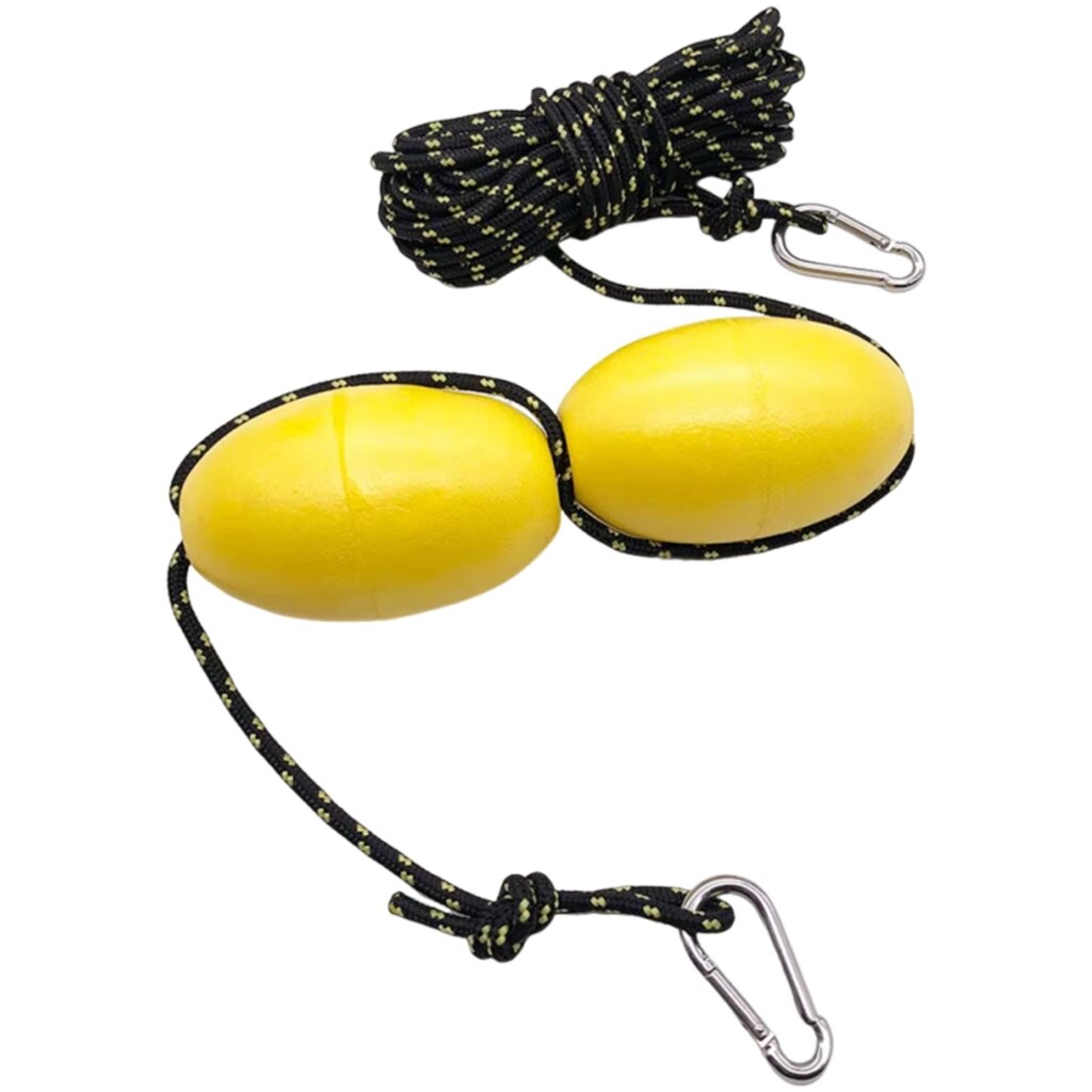 Практичный буй с шариковым поплавком Поводок с зажимом для рыбалки Система дрейфующих морских якорей