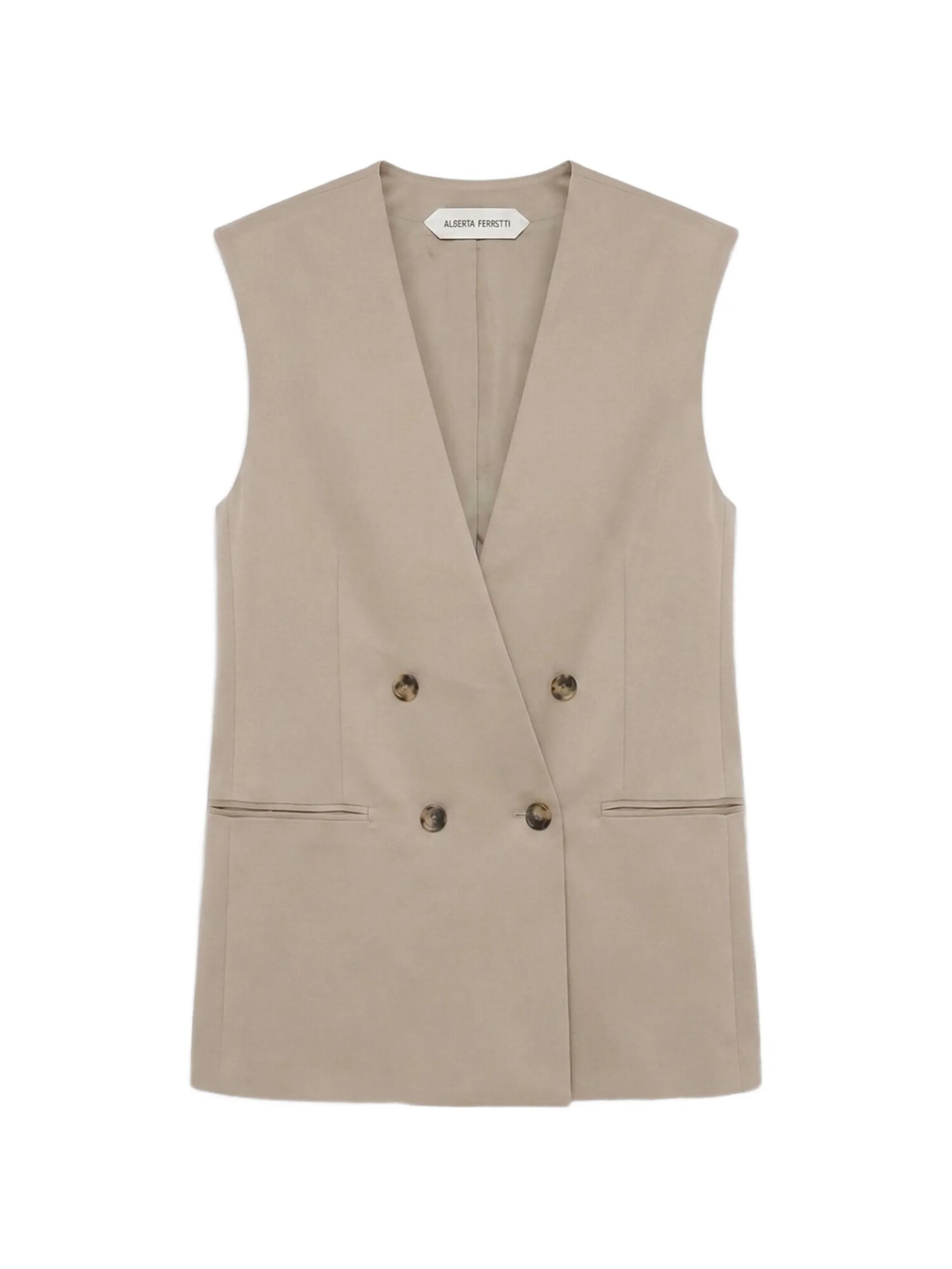 Куртка Double-breasted sleeveless jacket