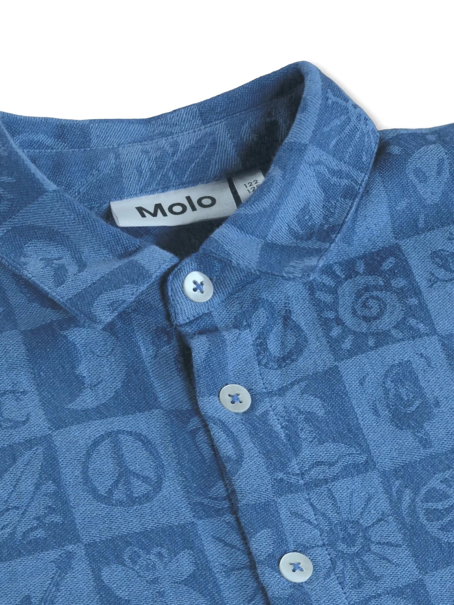 Рубашка Molo Pattern shirt, размер 110-116 — фото 1