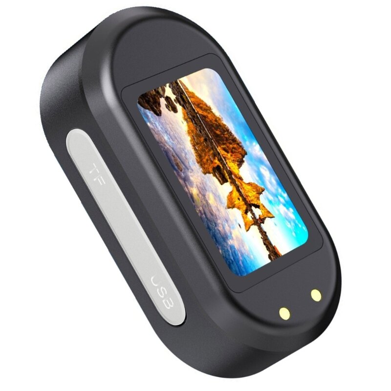 Экшн-камера 4K Thumb Action Camera крошечного размера с креплением Mini Body Vlogging Camera для записи от первого лица для езды на велосипеде и мотоцикле