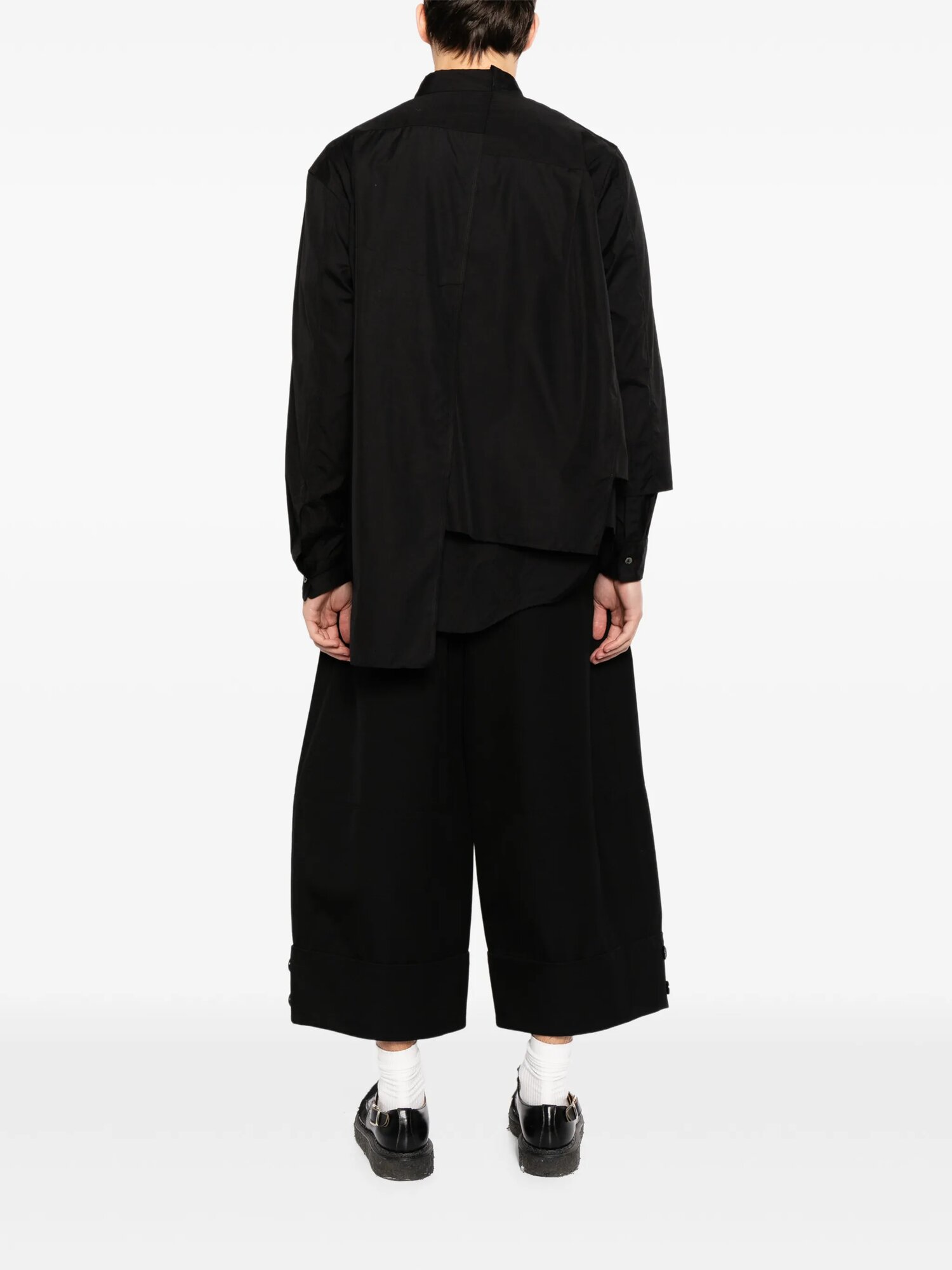 Рубашка COMME des GARCONS Asymmetric button shirt, размер M — фото 1