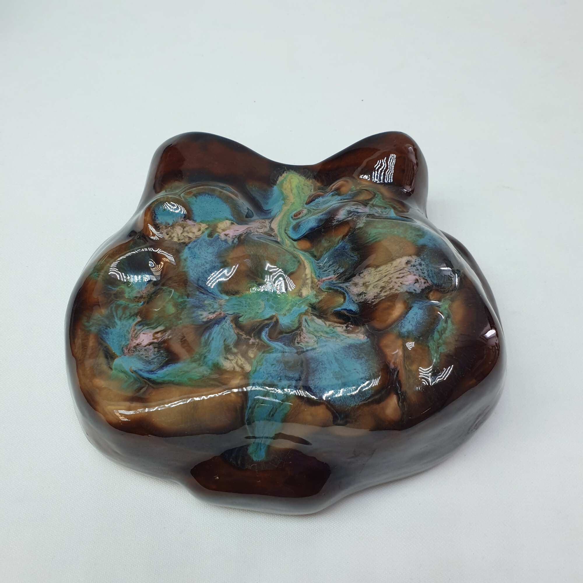 Панно кашпо керамическое СССР. Редкое, экспериментальный образец. Кувшин. Орловский завод керамики