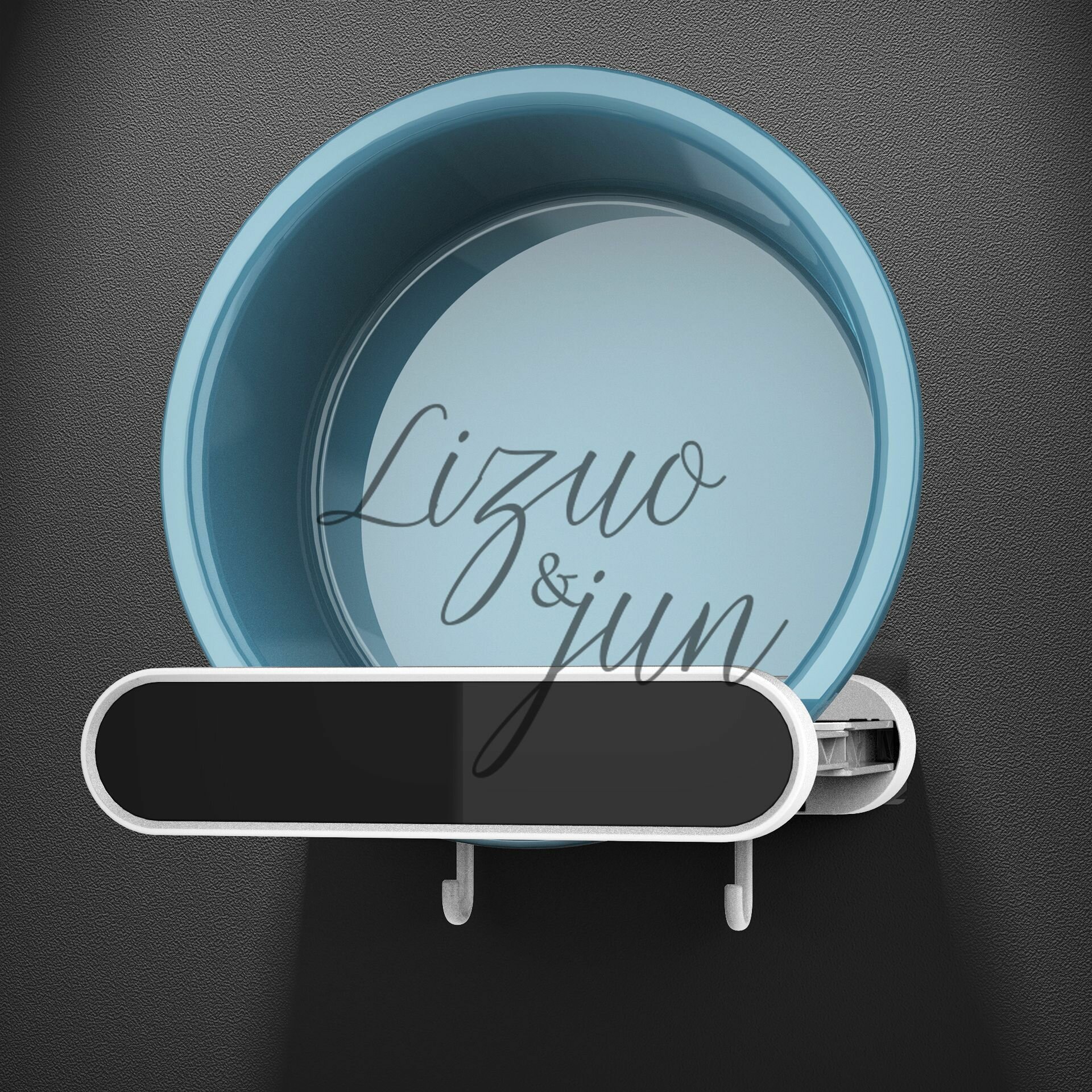 Настенная вешалка для тазов, складной держатель для ванной, крючки для хранения, без сверления