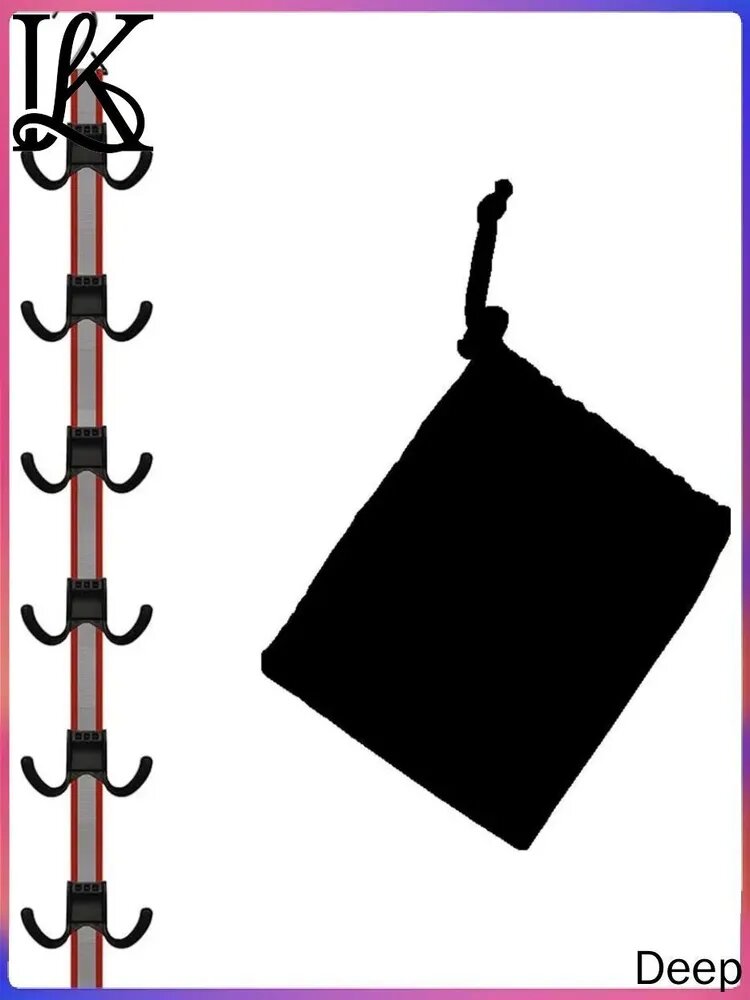 Аксессуары для хоккея портативная вешалка для экипировки ICEKOMAR черный