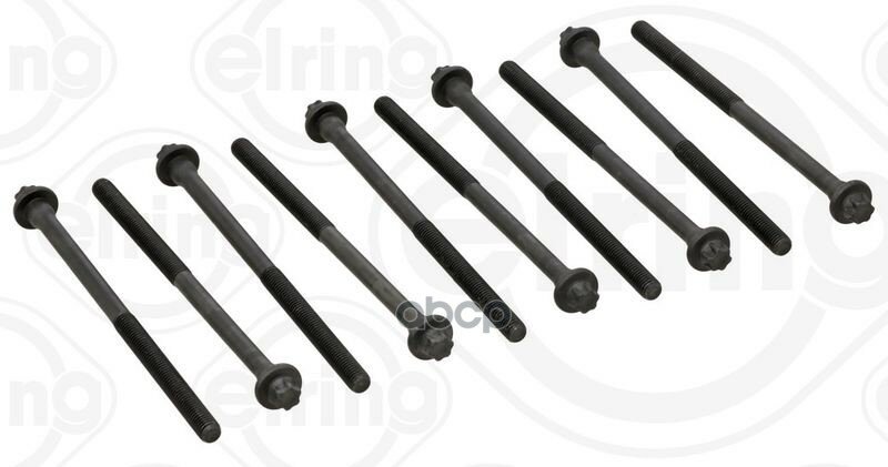 К-кт болтов ГБЦ CITROEN BERLINGO/C2/C3/XSARA PEUGEOT 106/205/206/207/306/307/PARTNER 1.1/1 0204.83 Elring арт. 758.300