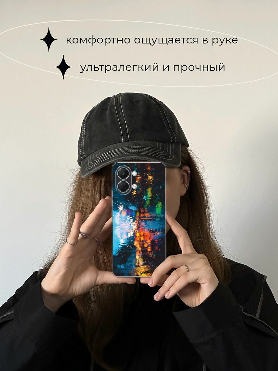 Чехол на Tecno Spark Go 3 / Текно Спарк Го 3 с принтом Абстракция 28 — фото 1